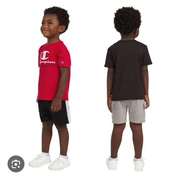 Champion | Matching Sets | Champion Toddler Boys 4 Piece Set 2 T Shirts ...
